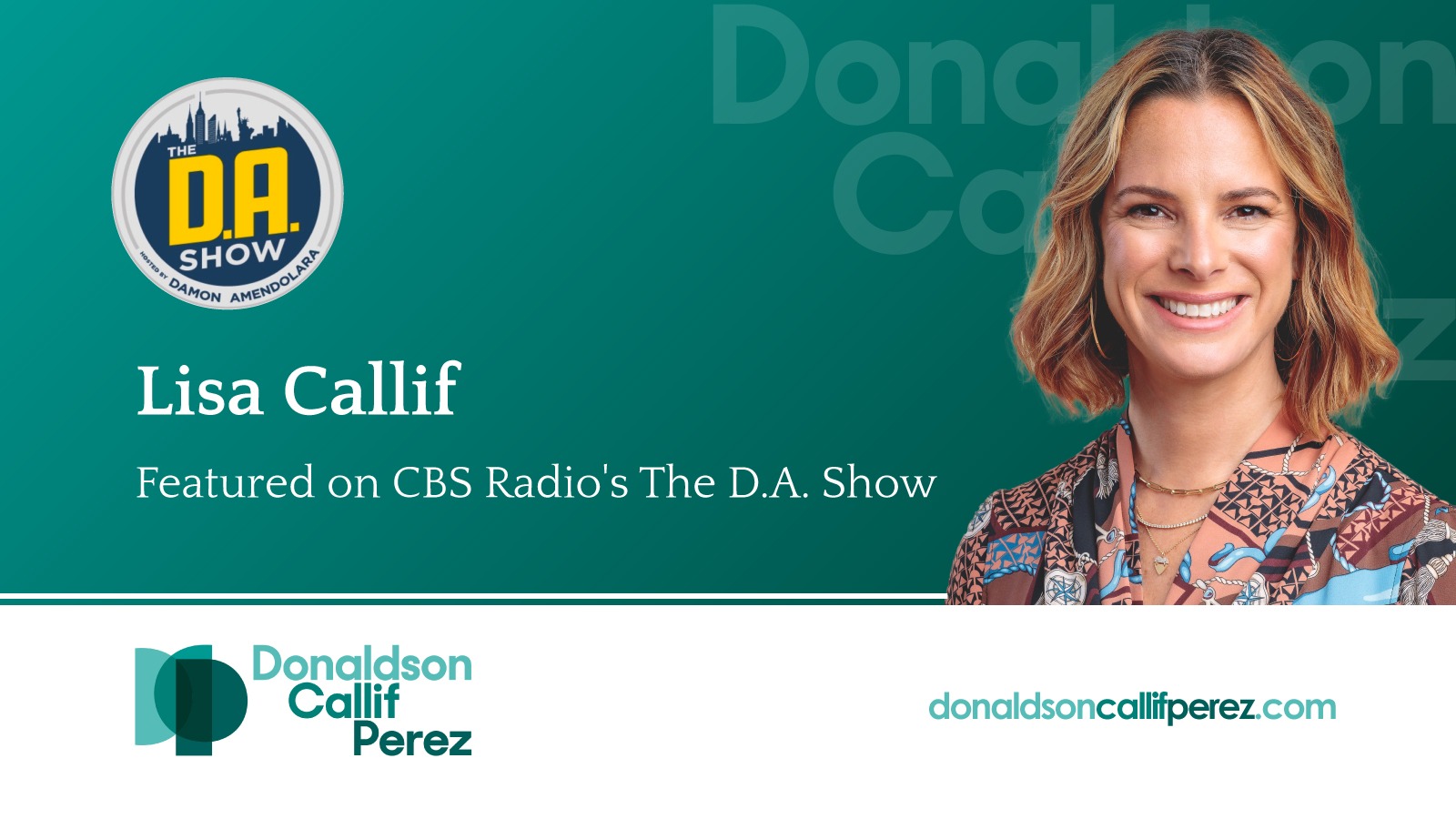 Lisa Callif Guest Stars on CBS Sports Radio Segment on Movie and ...