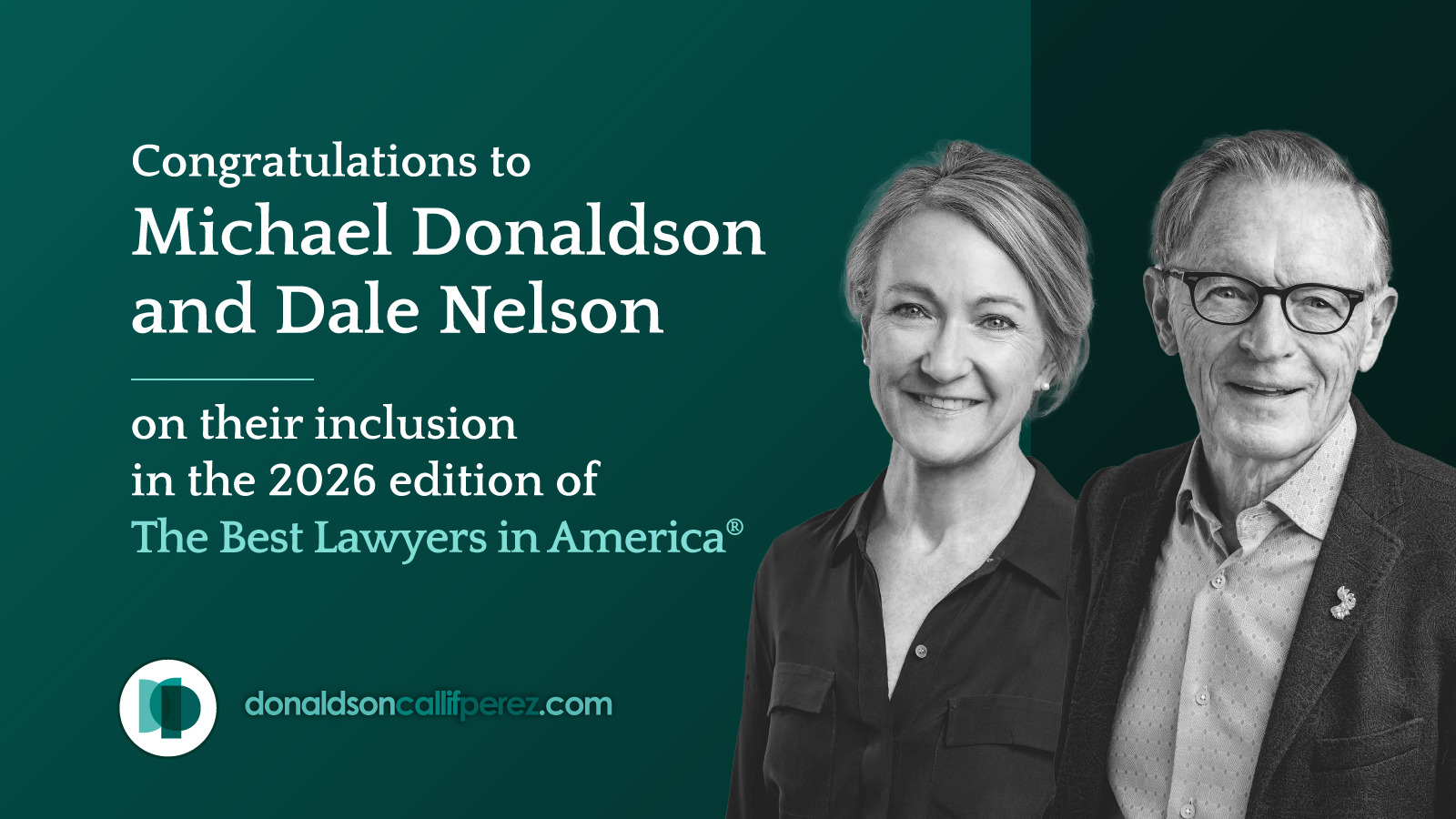 Michael Donaldson and Dale Nelson Named to The Best Lawyers in America ...